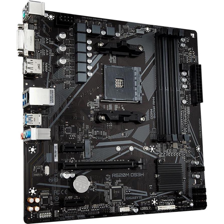 GIGABYTE Main Board Desktop A520M DS3H, A520M DS3H - Proxima informatika